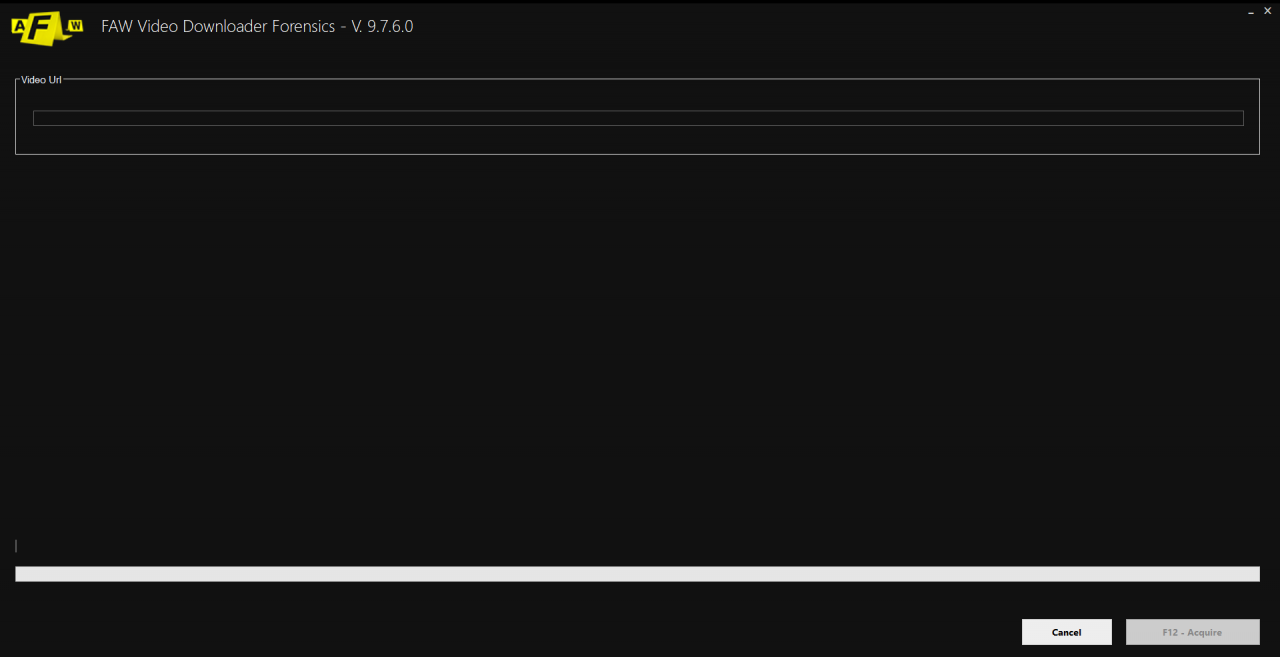 Using the FAW Video tool | FAW - Forensics Acquisition of Websites Using the FAW Video tool | FAW - Forensics Acquisition of Websites